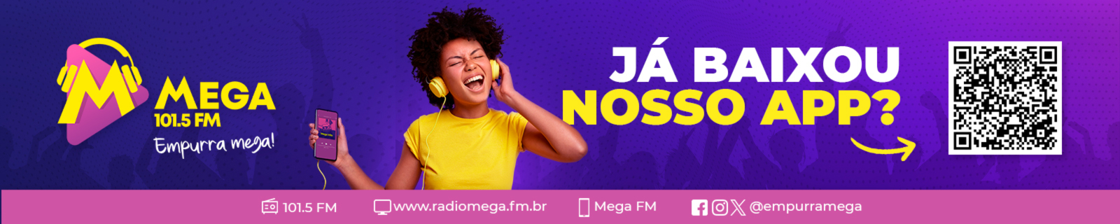 EMPURRA MEGA,MEGA FM, Rádio MEGA, MEGGA FM, MEGA CAPELA,